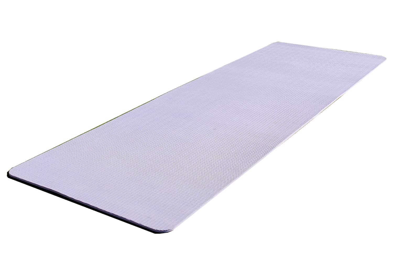 POCO DIVO Premium TPE Yoga Mat, All-purpose Floor Exercise Mats, Pilate Fitness Workout Protection, 6mm Reversible Durable Elasticity Thick Foam Flooring, Violet Verbena