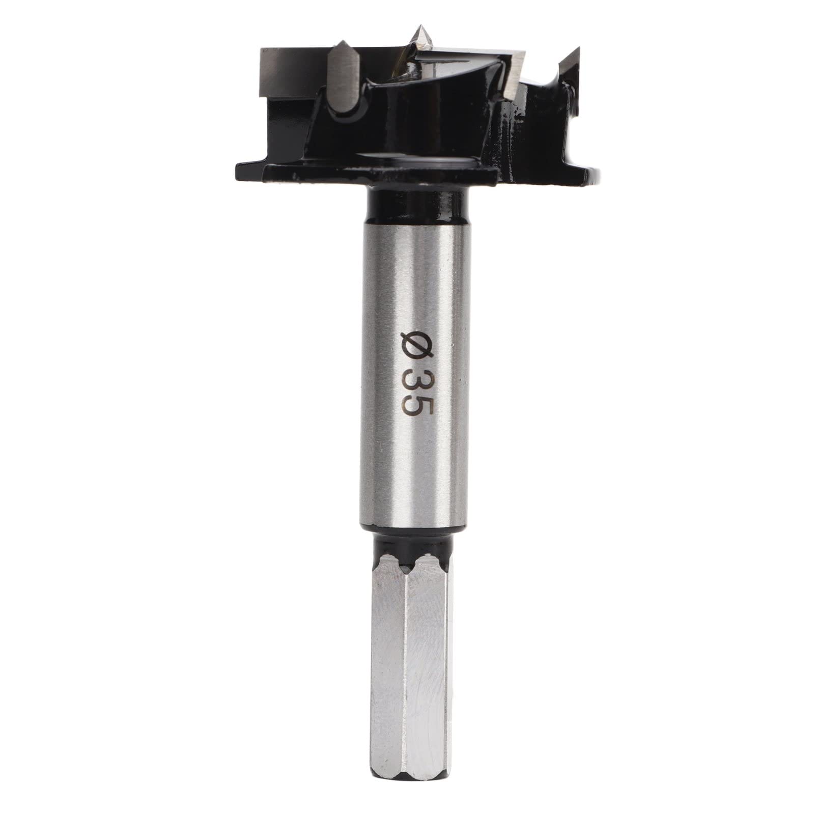 Wood Hole Opener, 63-65HRC Wide Application Alloy Steel Forstner Drill Bit Limit Function Incisive Blade for Woodworking