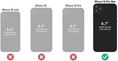 OtterBox Defender Series SCREENLESS Edition Case for iPhone 12 Pro Max - Varsity Blues (Desert SAGE/Dress Blues)
