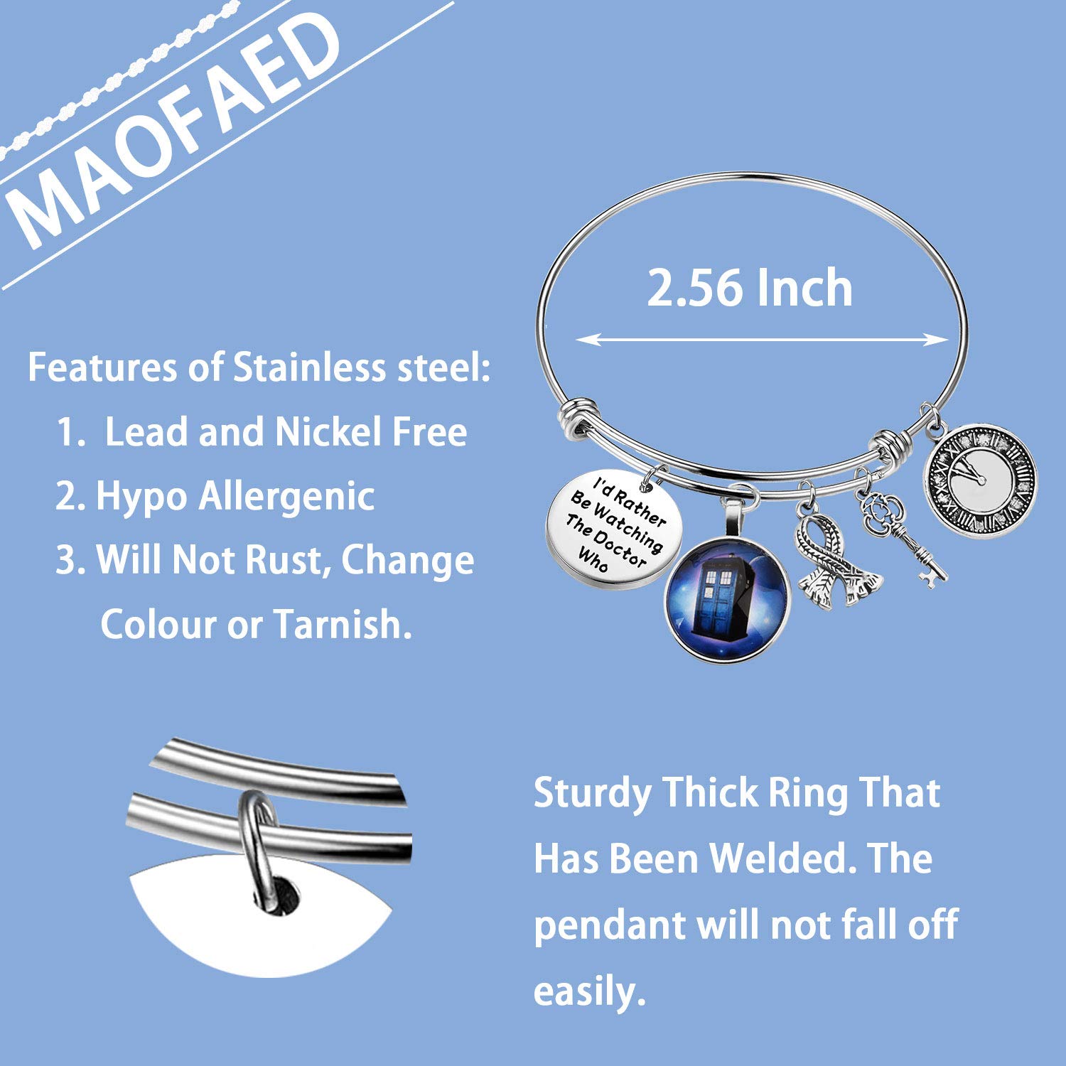 MAOFAED Tv Show Inspired Gift Fans Gift Gift Tv Show Bracelet Girlfriend Gift Gift for Her
