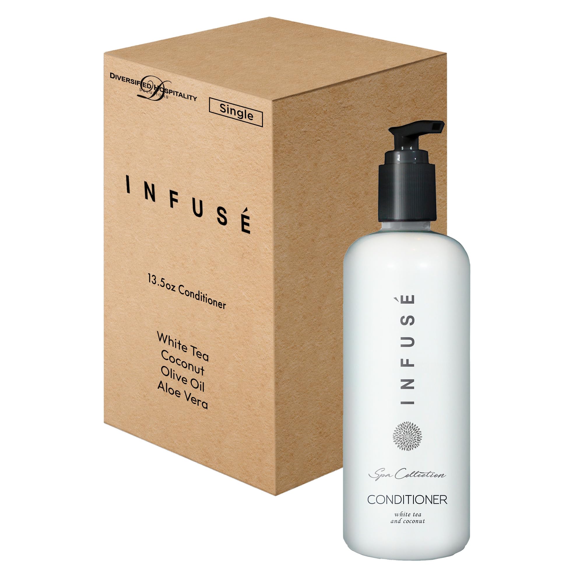 Terra Pure Infuse White Tea and Coconut Conditioner | 400 ml SINGLE