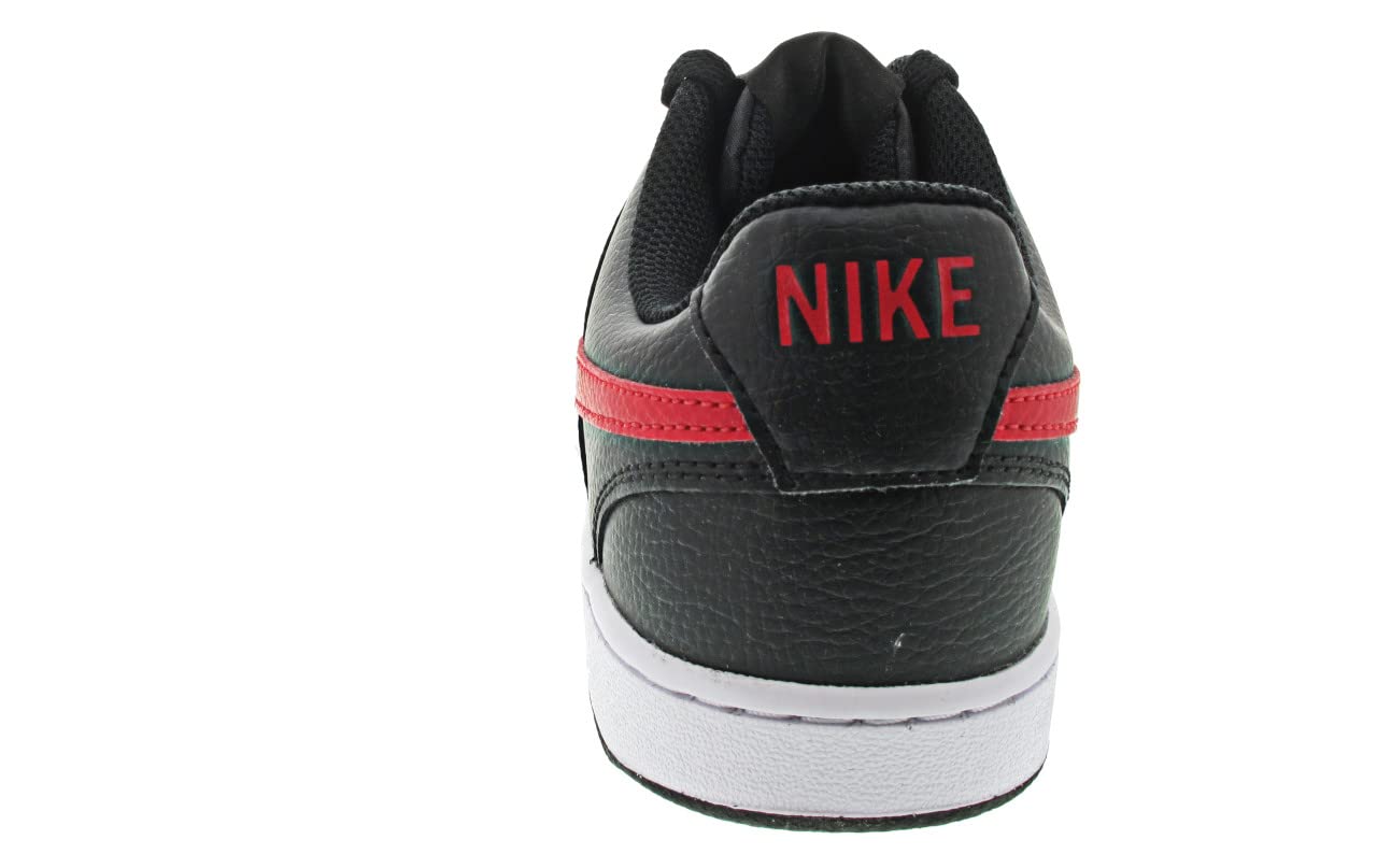 Nike Court Vision Low Men's Sneaker, Black University Red White, 11 US