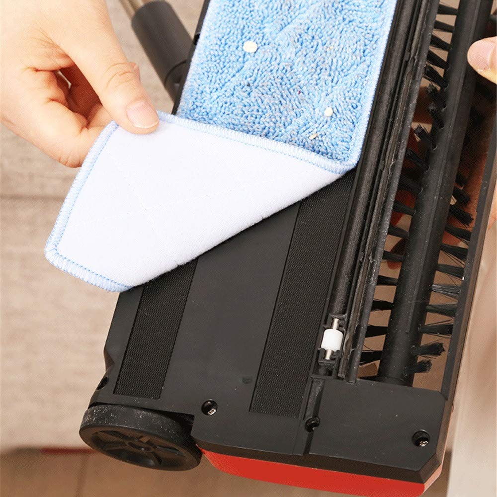LINKPAL INNOSOIL Stick Lightweight Cordless Hard Floor Sweeper with Microfiber Floor Mop, for Dry and Wet Floor, 2000mAh Rechargeable Lithium Ion Battery, Swivel Handheld Upright
