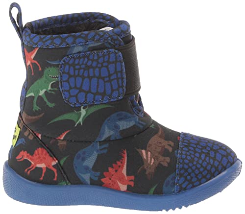 Western Chief Baby Pollywog Infant Boot Rain, Black, US 4-5 Unisex