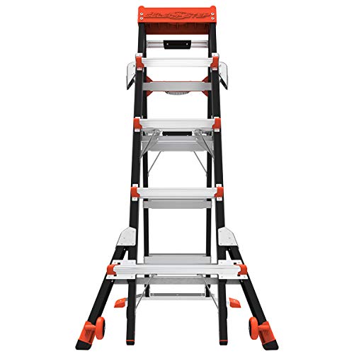 Little Giant Ladders, Select Step, 5-8 foot, Stepladder, Fiberglass, Type 1AA, 375 lbs weight rating, (15130-001)