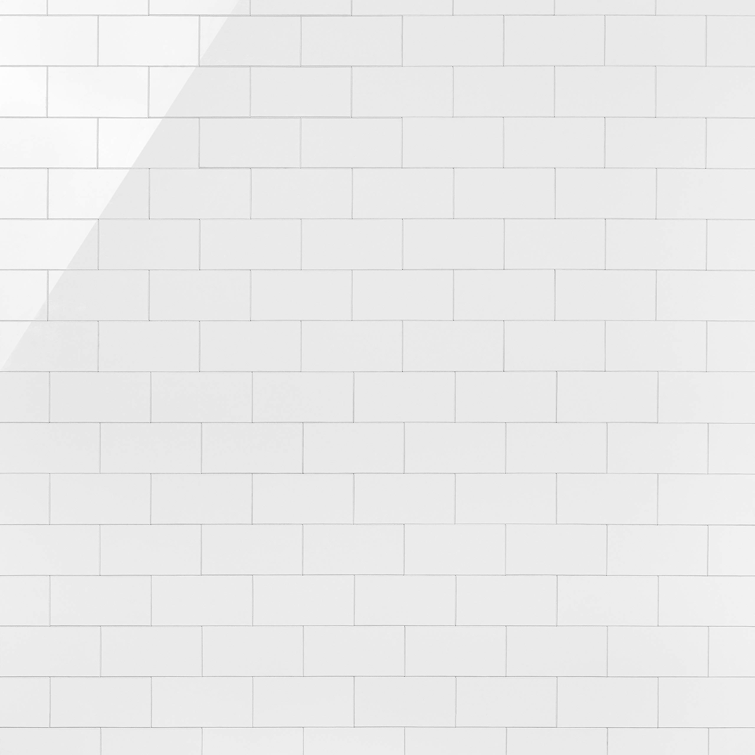 Luxe Core Subway White 12 in. x 12 in. SPC Peel and Stick Kitchen, Bathroom, Backsplash Tile (1 Sq. Ft. / Sheet)