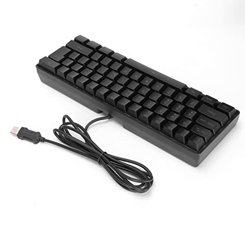 USB Keyboard, Ergonomic Design Gaming Keyboard RGB Light for Office