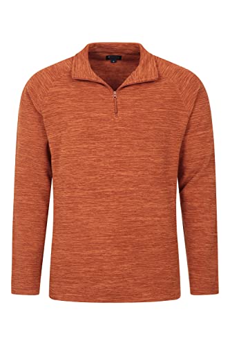 Mountain Warehouse Snowdon II Mens Fleece Burnt Orange Large