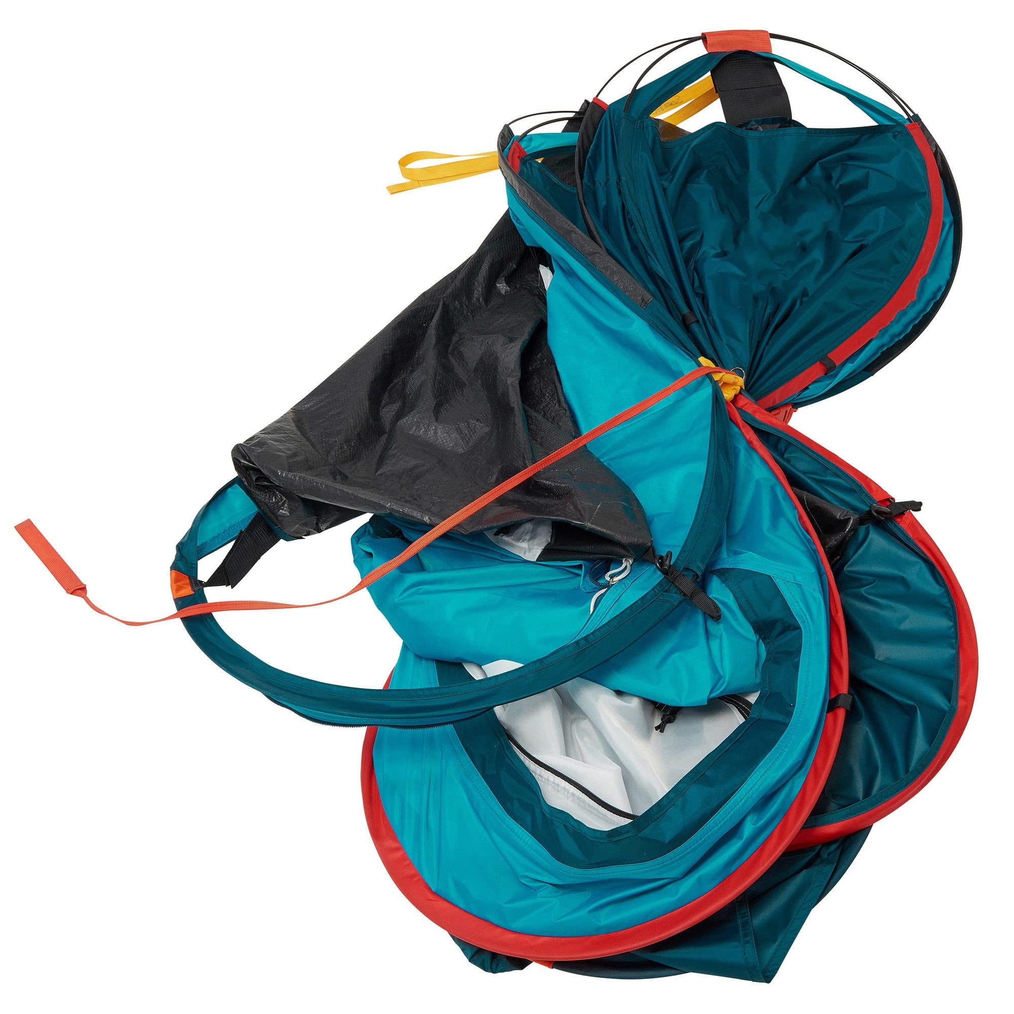 Portable Outdoor Camping Tent, Waterproof, Windproof, Instant 2-Second pop-up Tent, 47.2"X 82.7 inch, Blue, for Two People