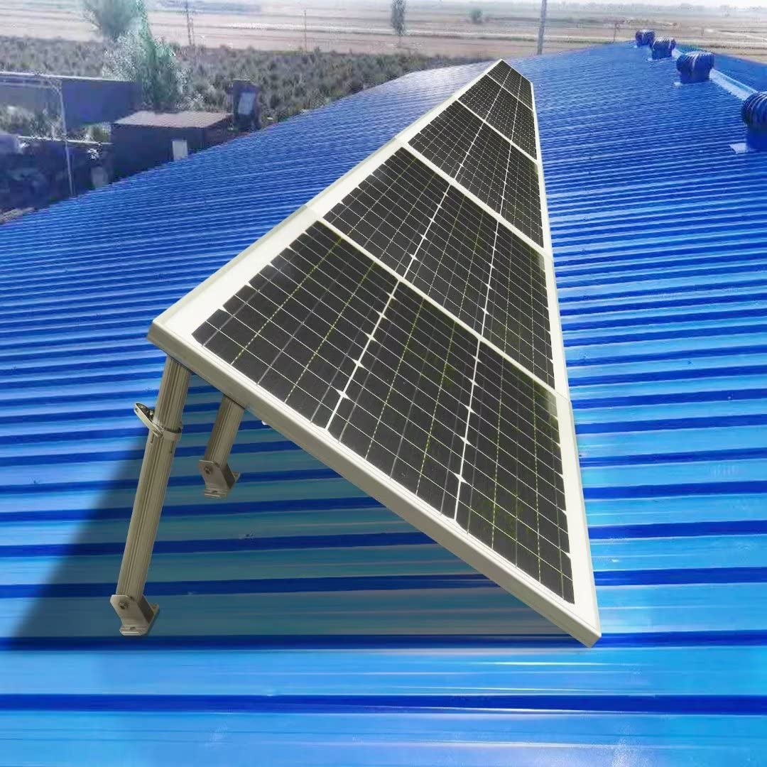 m4solar m01 Adjustable Solar Panel Mount Brackets 20-70° Adjustable Solar Panel Tilt Mount Brackets for Solar Panels Installed on Any Flat Surface for RV, Roof, Boat, Any Off-Grid System