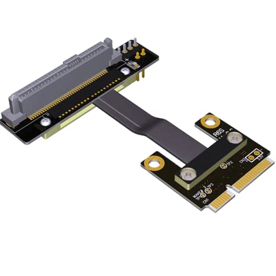 QJJ mPCIe (Mini PCI-E) to U.2 SFF8639 Extension Cable (50cm, R67SL)