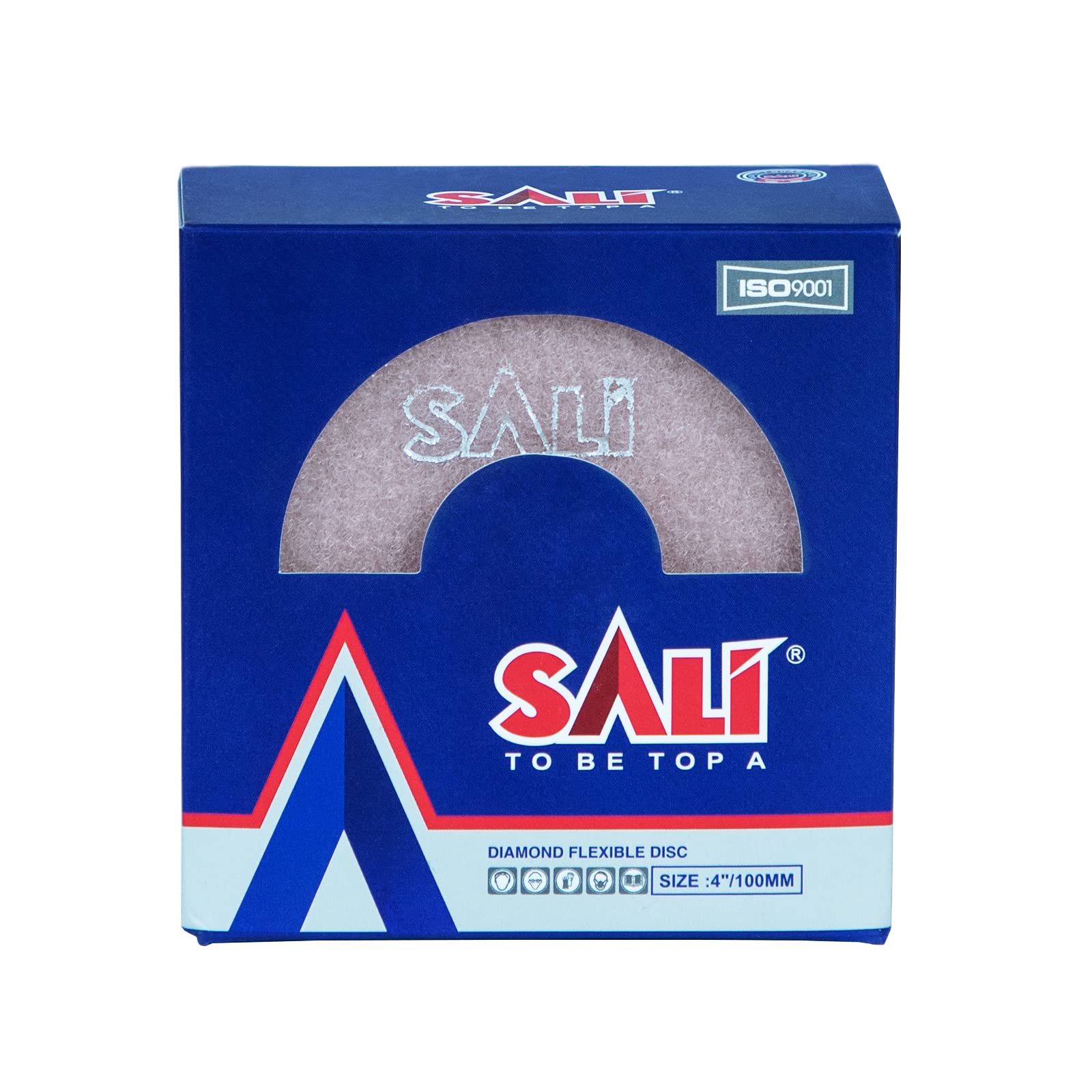 Sali 10 Pack Diamond Polishing Pads 4 Inch Wet/Dry Granite Stone Polish Pad Kit for Drill, Grinder, Polisher Polishing Pad for Concrete Marble Stone Countertop Quartz 3000 Grit