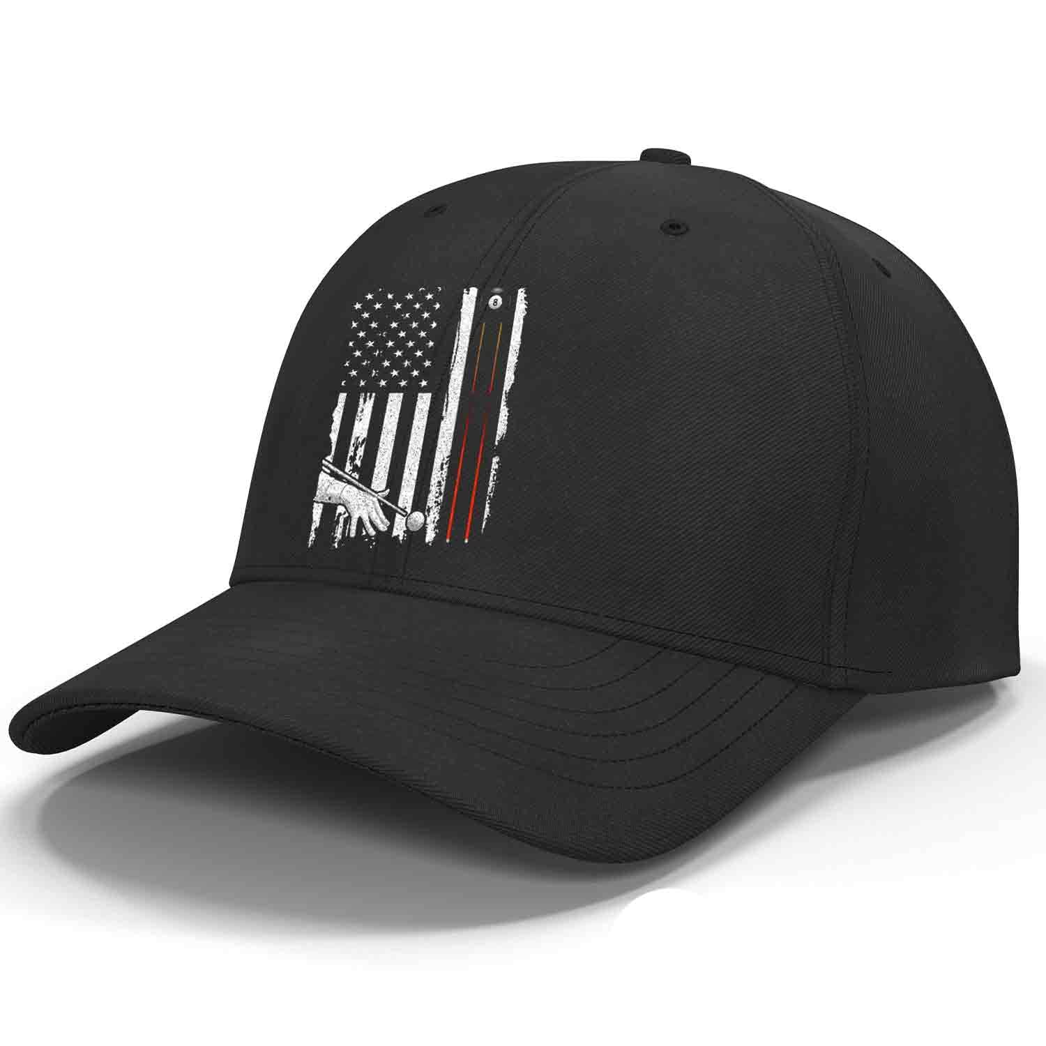 SHITOUPU Billiards Baseball Cap,Unisex Dad Cap,Adult Athleisure Cap Adjustable