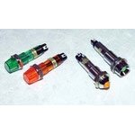 OEM Dialight 6072212110F,LED Panel Mount Indicator Uni-Color Green 50mcd 2-Pin (10 Items)