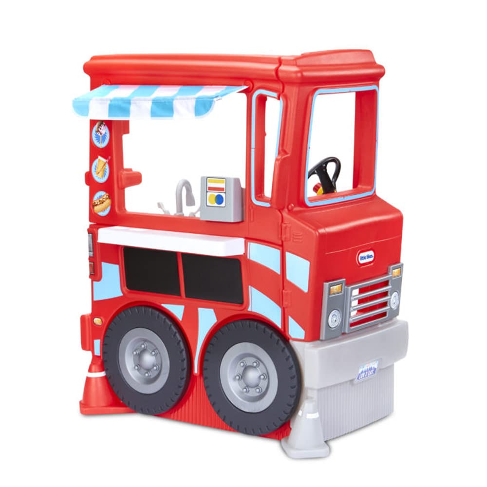 Little Tikes 2-in-1 Pretend Play Food Truck Kitchen - Refreshed
