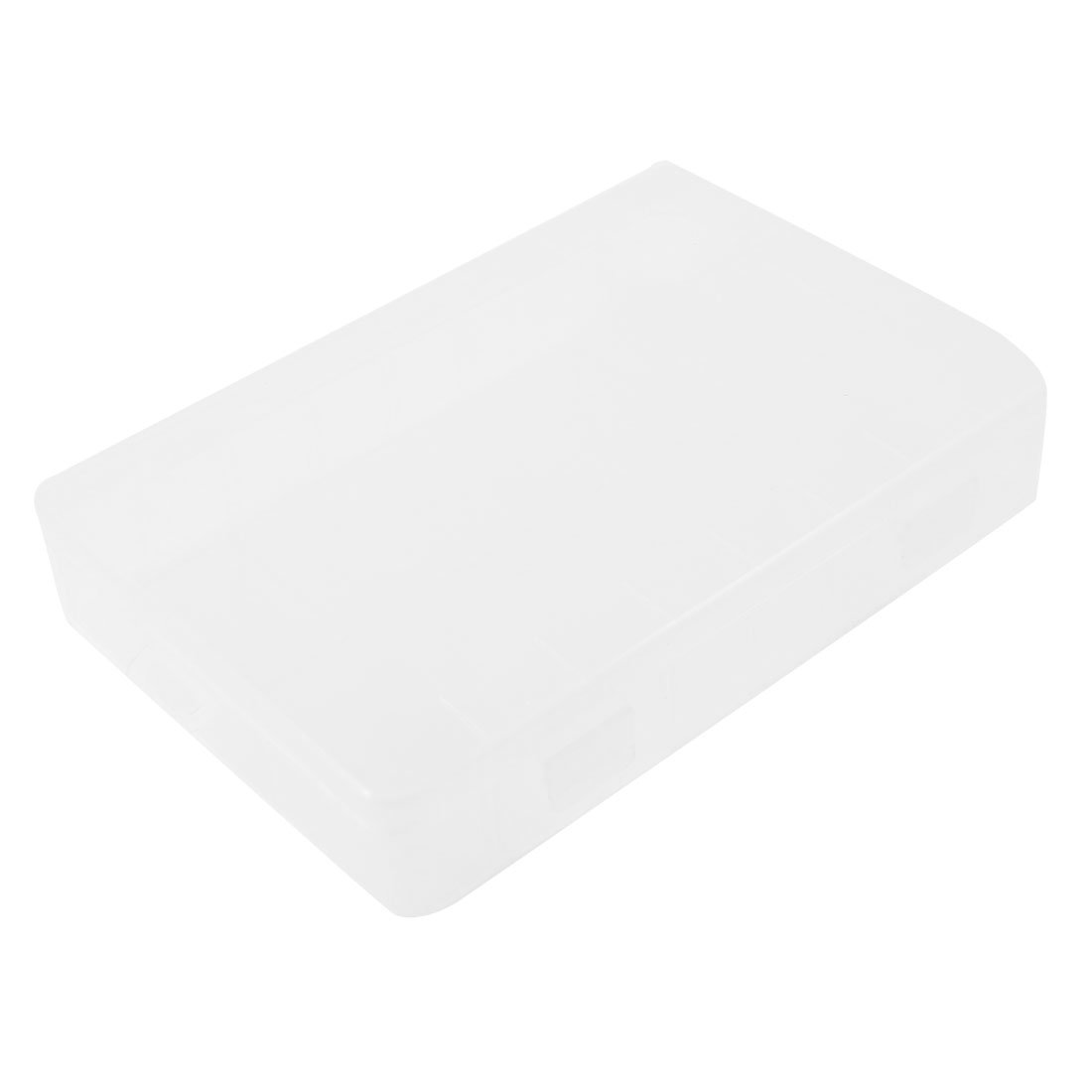 Qtqgoitem Rectangle Clear Plastic 3 Main Compartments Fishing Tackle Storage Box Case (model: 4e4 fce 6e7 d94 f42)