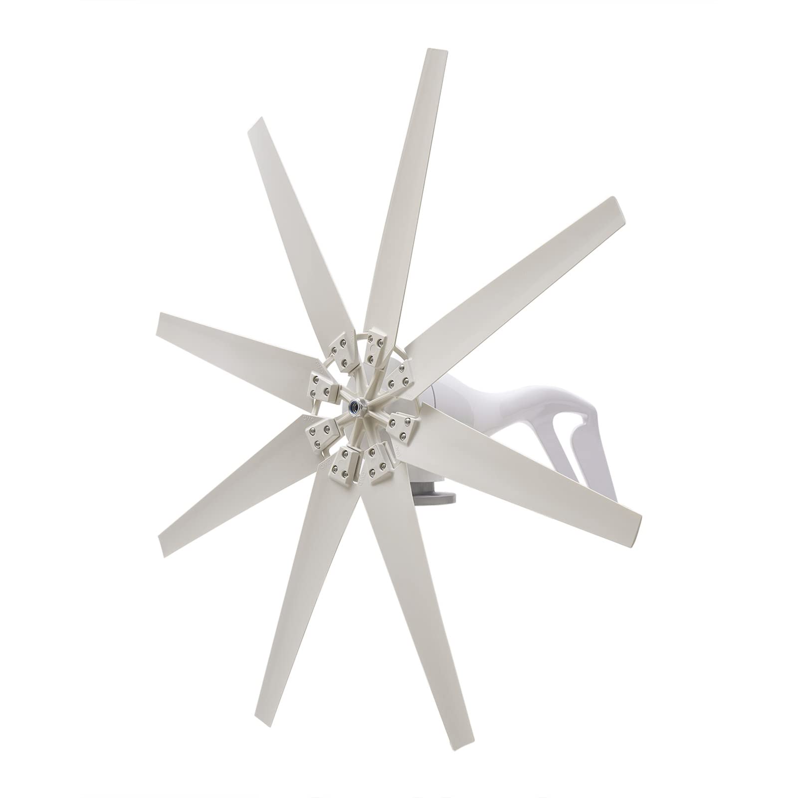 MANULOOT Wind Turbine Generator 600W 8-Blade Wind Power Generator, 12V Wind Turbine Generator Kit for Marine, RV, Home Windmill Generator Kit, Wind Power Generator| US Stock
