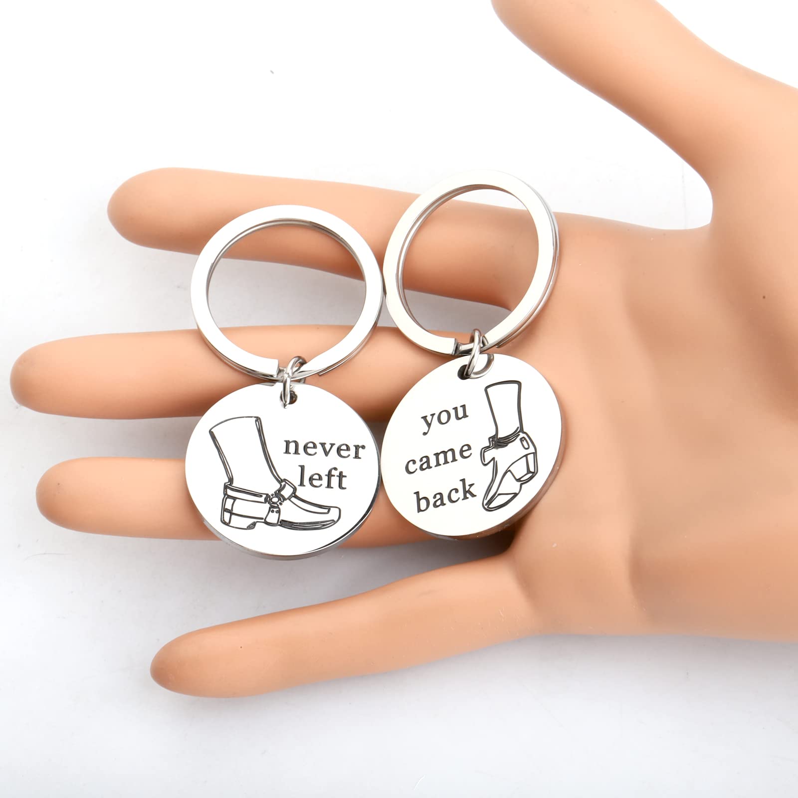 Ofmd Merchandise Ofmd Inspired Keychain TV Show Lover Gift Lgbtq Gay Gift You Came Back Never Left (You Came Back Never Left)
