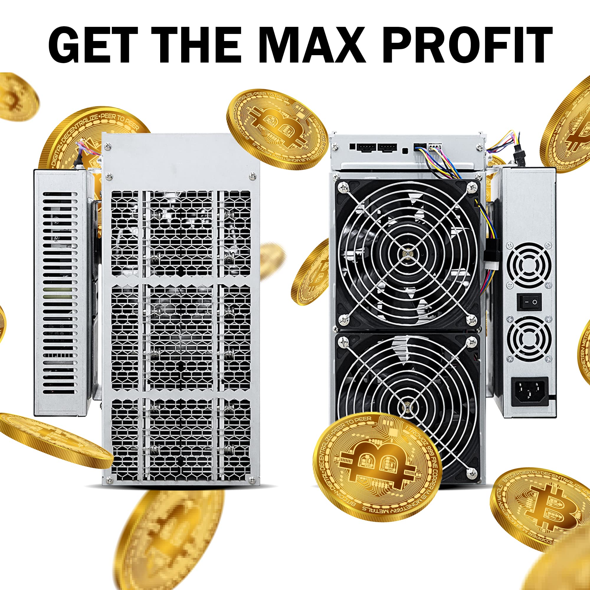 Used Avalon 1166 Pro 81TH/S Bitcoin Miner BTC BCH Miner Asic Crypto Mining Machine Avalon Miner Include Power Cords and PSU