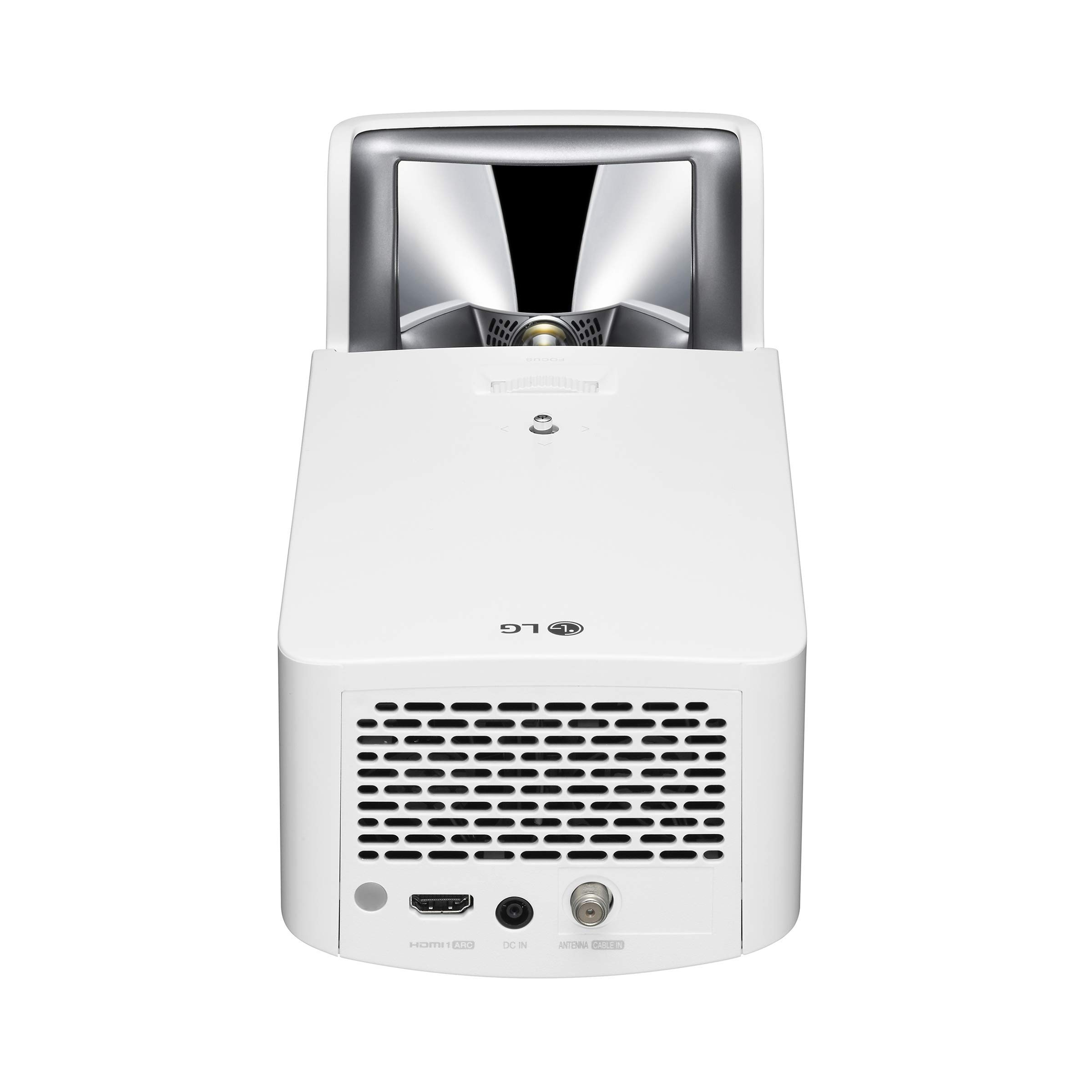 LG HF65LA Ultra Short Throw LED Home Theater CineBeam Projector with Smart TV and Bluetooth Sound Out (2019 Model), White (Renewed)