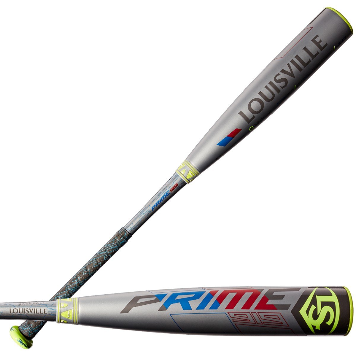Louisville Slugger 2019 Prime 919 (-10) 2 5/8" USA Baseball Bat, 31"/21 oz
