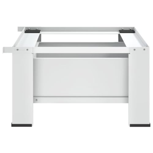 Matalde Washing Machine Pedestal with Drawer White -1