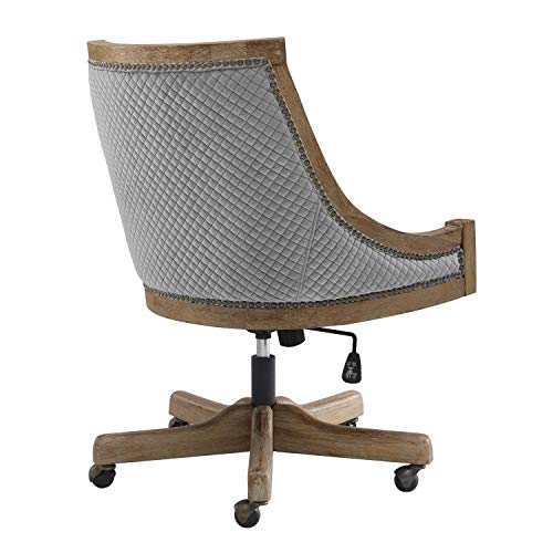 Linon Home Décor Office Chair, Gray Wash