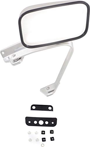 Kool Vue Left & Right Door Mirrors Compatible With Ford F-150 1987-1991 Polished Pair