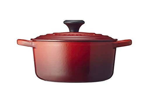 Le Creuset Enameled Cast Iron Signature Round Dutch Oven, 2 qt., Cerise