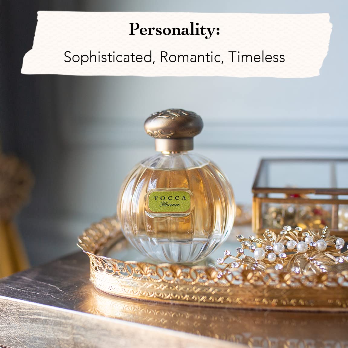 Tocca Eau de Parfum (50 ml) and Hand Cream (120 ml) in Florence - Bergamot, Grapefruit, Green Pear, Gardenia & Apple