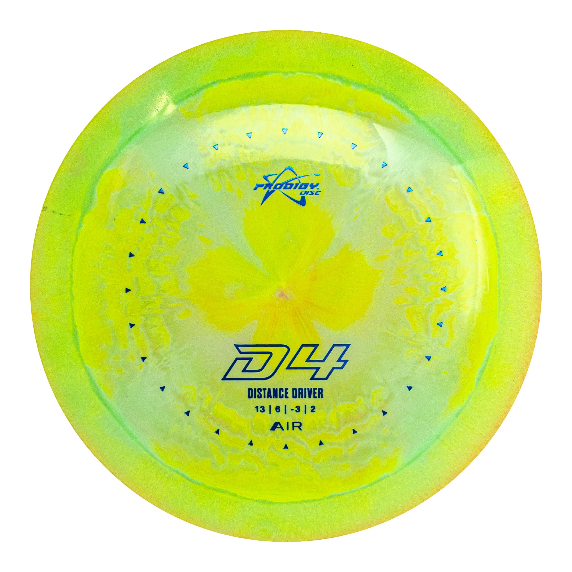 Prodigy Disc AIR Spectrum D4 | Understable Disc Golf Driver | Great for Maximum Distance Drives | Designed for All Players | 150-159g | New Swirly Lightweight Plastic | Colors May Vary