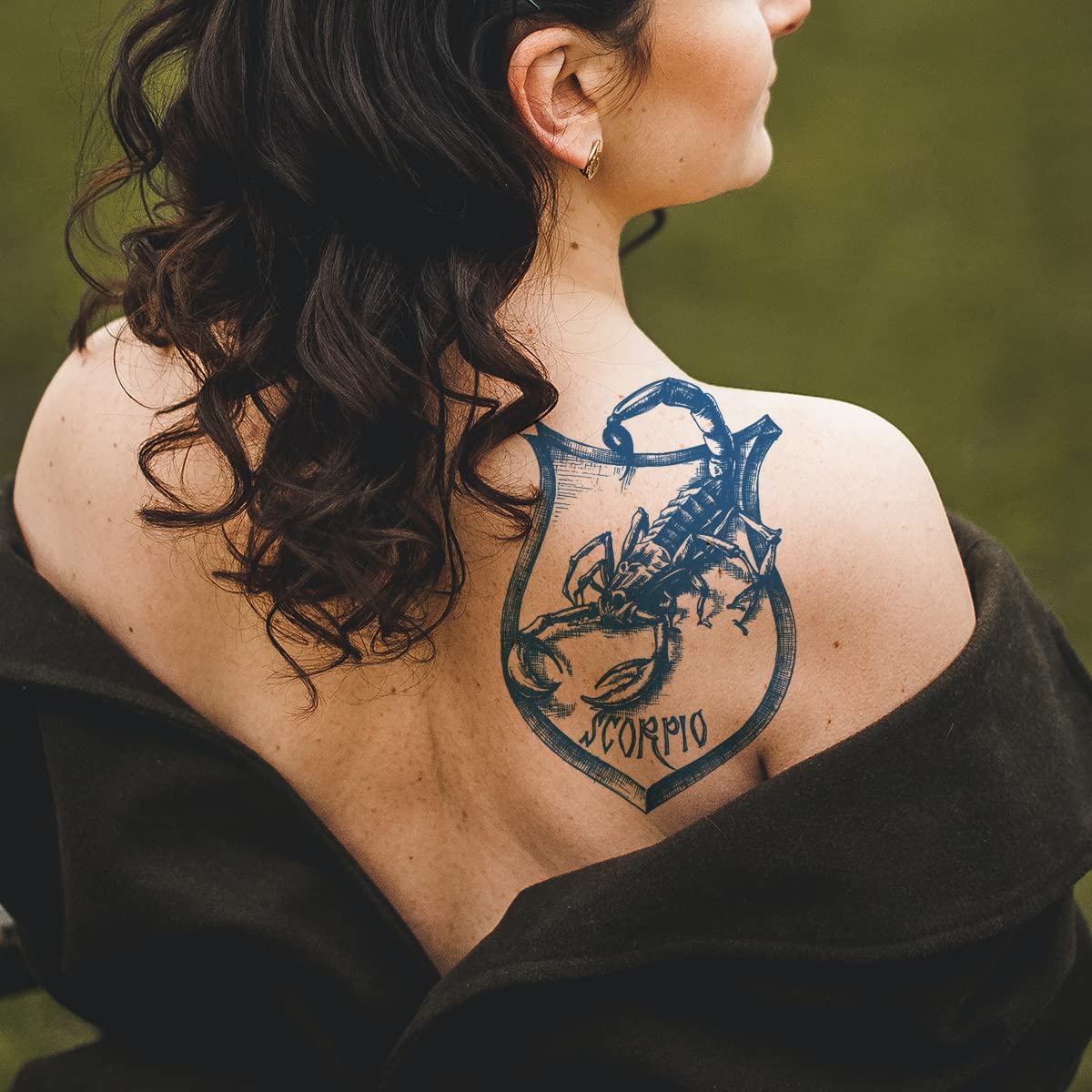 Oottati 6 Sheets Semi Permanent Fake Waterproof Arm Temporary Tattoo Stickers Long Lasts 1-2 Weeks, Ship Boat Anchor Rope Compass Scorpion Lighthouse Sailor Sea Arrow Natural Fading