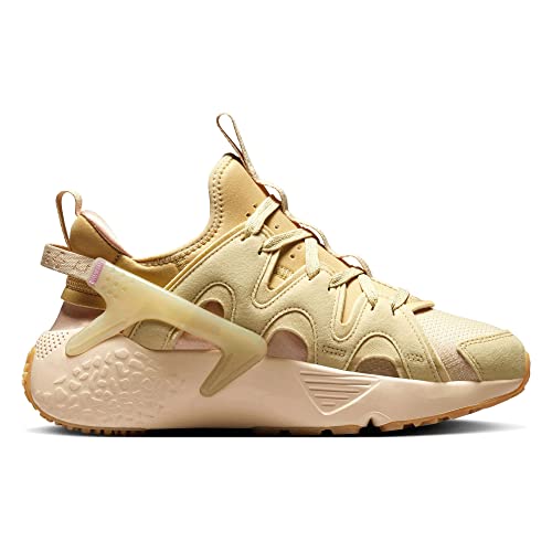 Nike womens Air Huarache Craft Trainers, Beige Pink, 40.5 EU