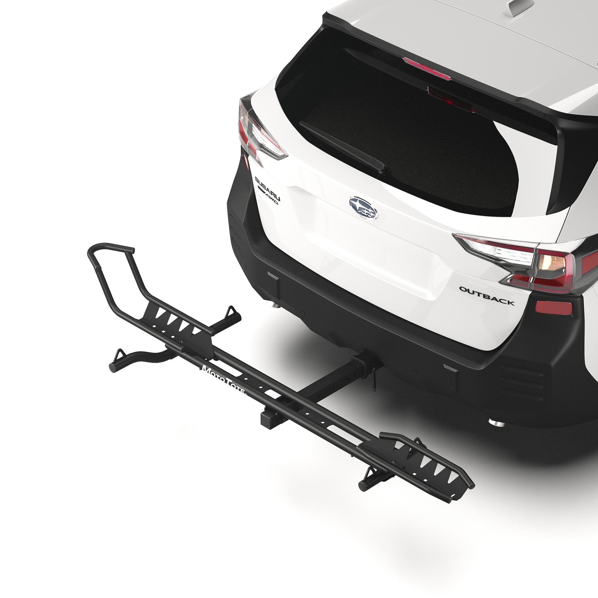 MotoTote Mini â Premium Ebike Rack (200 lbs. Capacity) with Zero Wobble Hitch Mount, Fits Fat Electric Bike Tires up to 5" - Made in USA