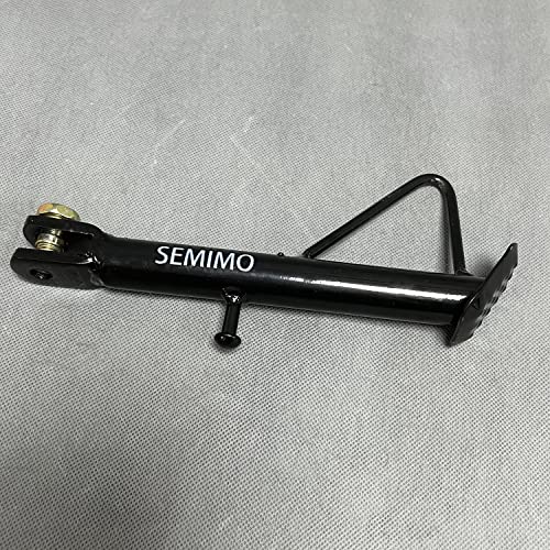 SEMIMO Motorcycle kickstands,Motorcycle Universal Kickstand Side Parking Rack Support Foot Scooter E-Bike