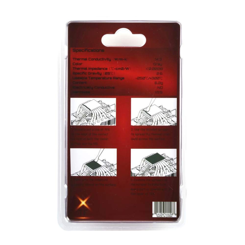 Thermalright TF Series TFX Thermal Paste 0.2 oz (6.2 g), Thermal Conductive 14.3W/m-k