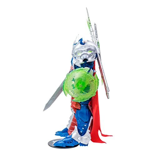 McFarlane Toys, Spawn Comic Designer Edition Manga Spawn Mega Figure with 22 Moving Parts, Collectible Figure with Accessories and Collectors Stand Base – Ages 12+