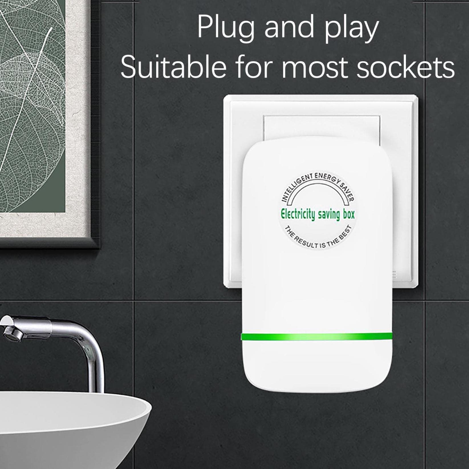 Pro Power Saver Electricity Saving Box Intellegent Pro Power Save Energy Saver Device for Household Office Shop Appliance (5PC)