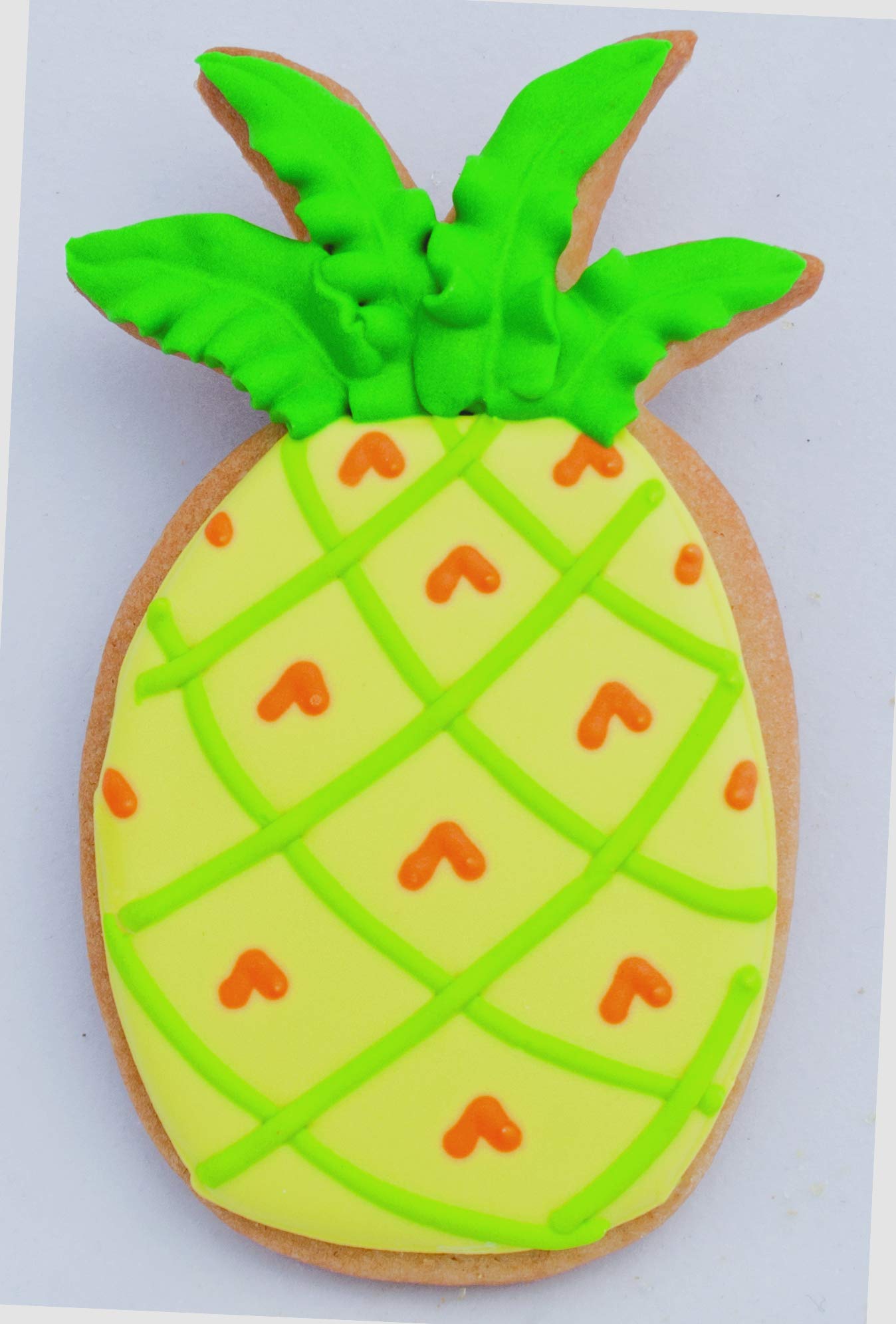 Pineapple Summer Fruit Cookie Cutter 5" Made in USA by Ann Clark