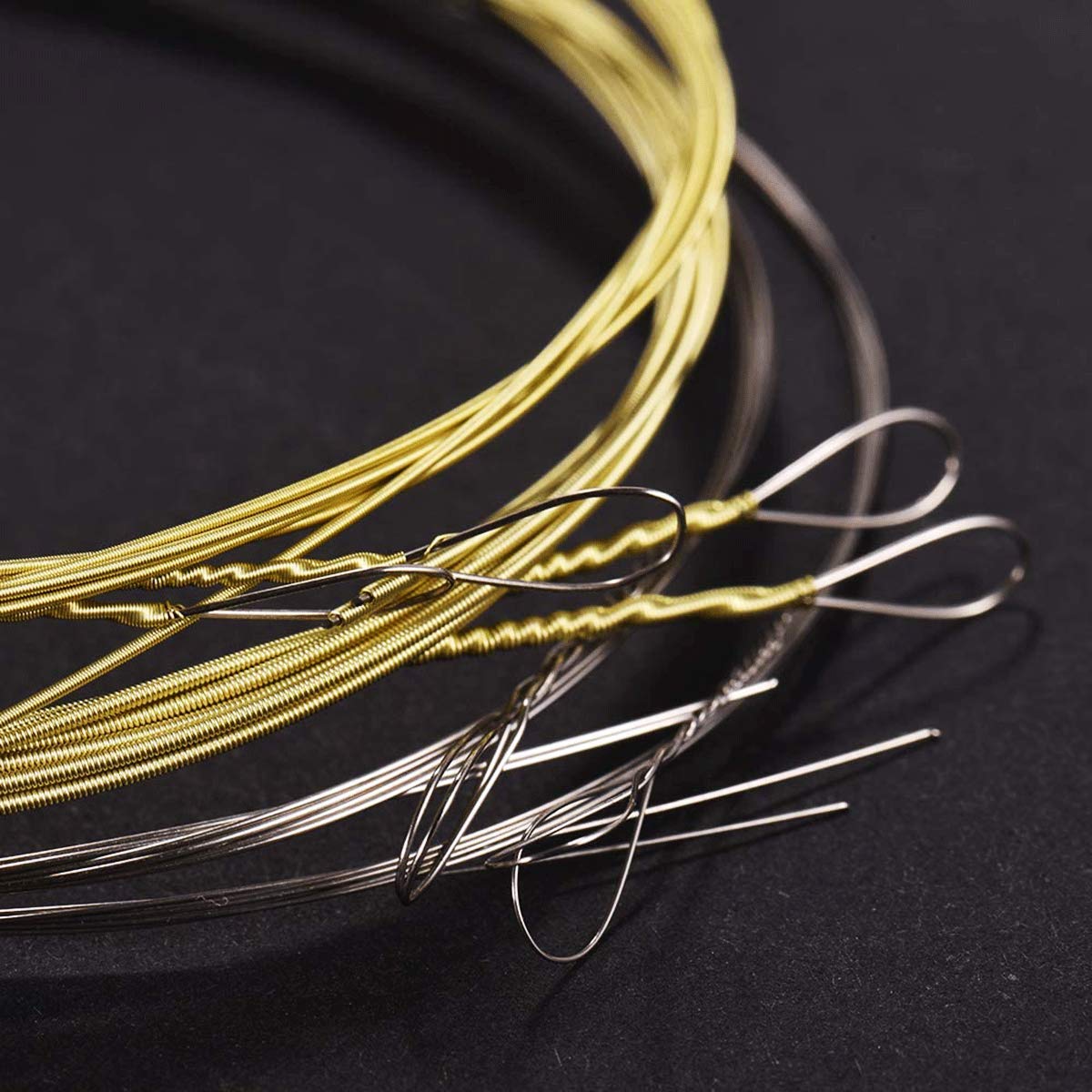Mandolin Strings 3 Full Sets Stainless Steel Core Bronze Wound & 1PC 3 in 1 Restringing Tool including String Winder String Cutter Pin Puller & 1PC Capo & 10PCS Picks