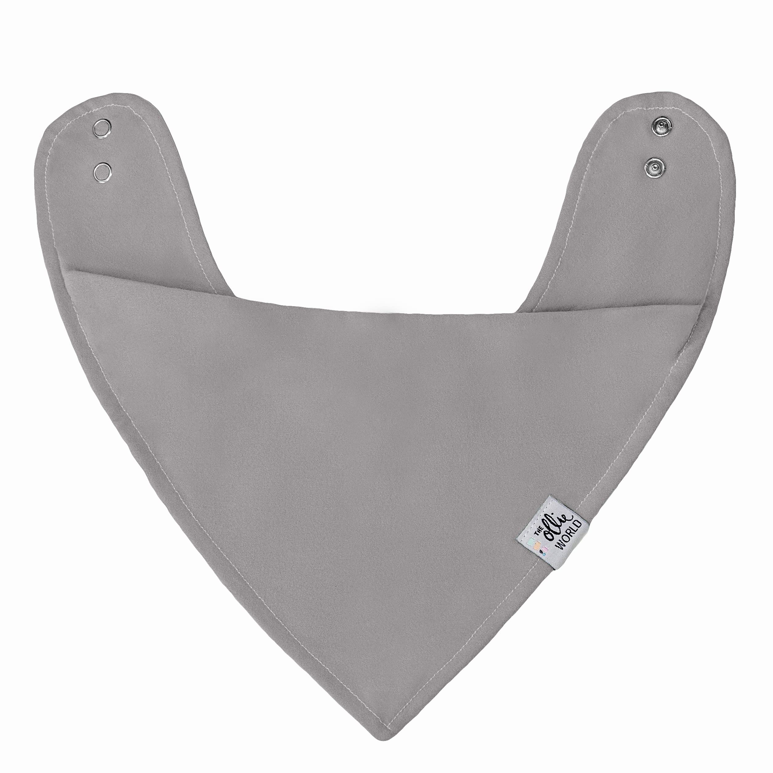 The Ollie Baby Bib -Moisture Wicking Keeps Skin Dry - Quickly Absorbs Liquid Drips (3-pack) (Sky, Lavender, Meadow)