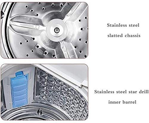 Mini Washing Machine Automatic Household Elution Integrated Child Baby Special Multifunctional Portable Washing Machine (Blue)