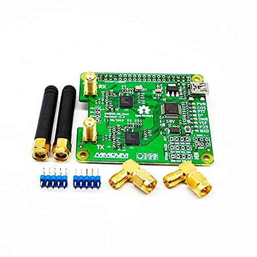 MMDVM Duplex Hotspot Module Dual Hat V1.5.2 Support P25 DMR YSF NXDN DMR Slot 1 + Slot 2 for Raspberry pi with USB Port (Without OLED)