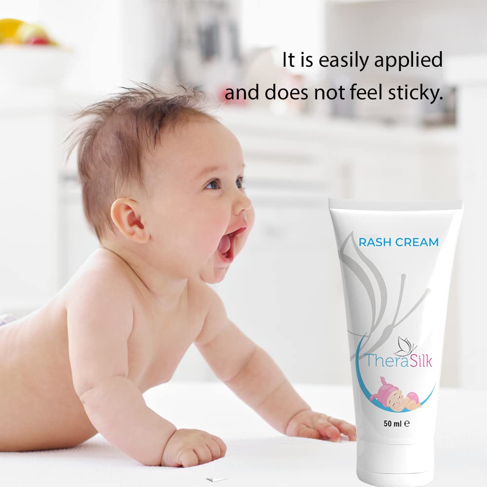 TheraSilk Best Diaper Baby Rash Cream 50 ml - Contains Intense Silk Protein
