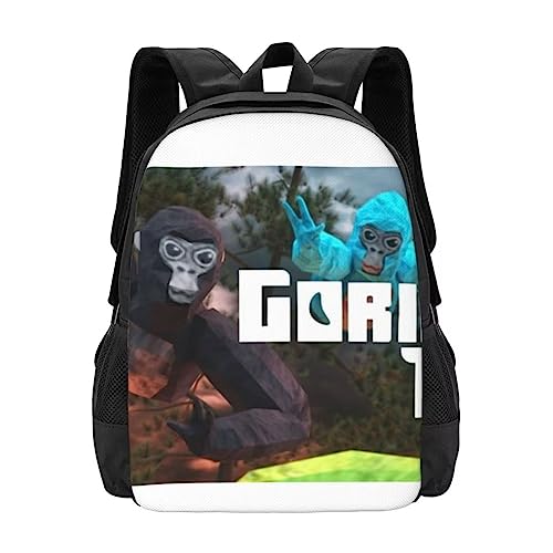 Monkey Backpack Gorilla Tag Backpacks Casual Travel Backpack Lightweight Large Capacity Laptop Backpack Casual Daypack Gorilla Tag Fan Gift