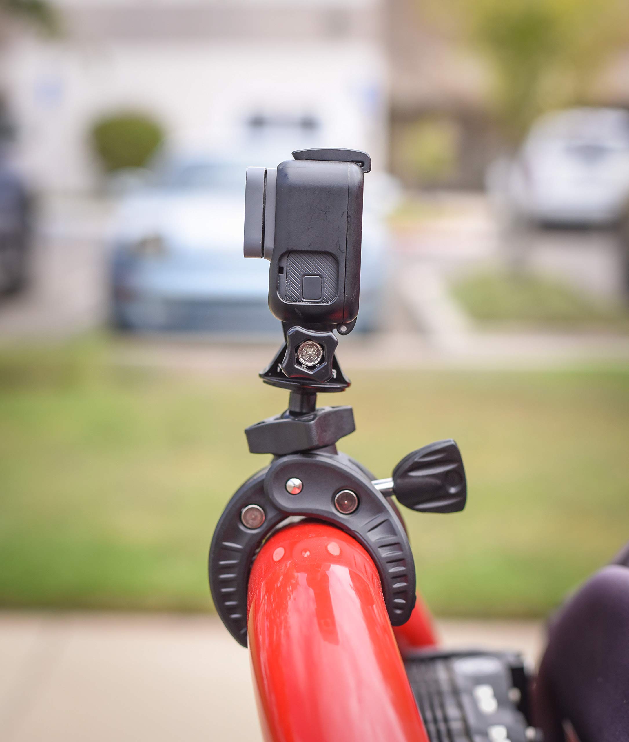 Mob Armor Action Camera Bundle - Content Creator Essentials for Camera Car Mount, Camera Holder for Road Adventures, Action Camera Accessories (Claw, Magnetic Mounts & Steel Discs w/Nylon Case)