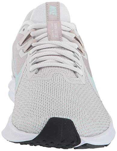 Nike Women's Downshifter 9 Sneaker, Platinum Tint/Teal Tint-Moon Particle, 6.5 Regular US
