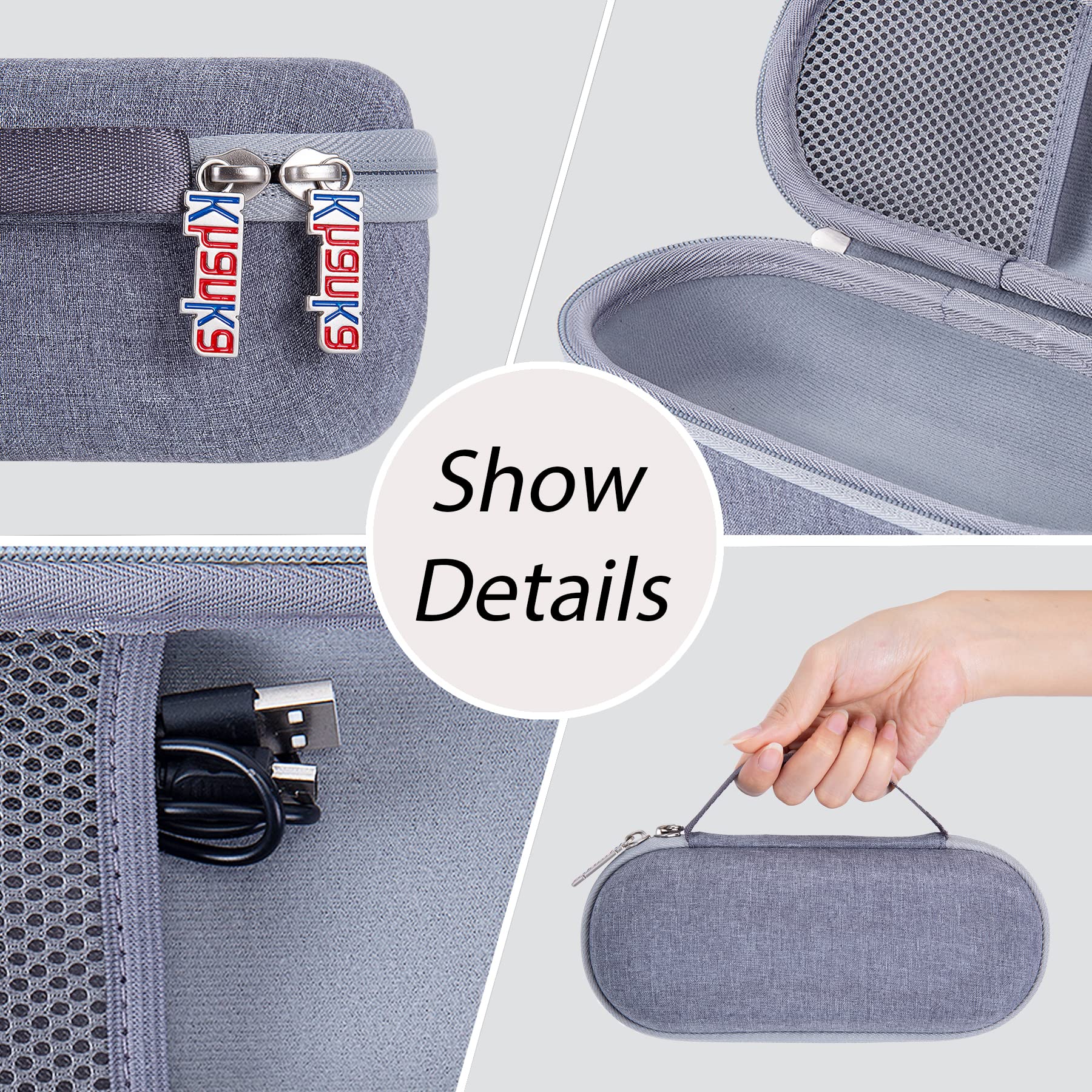 Khanka Hard Carrying Case Replacement for Precision Pro Ace Smart Golf GPS Speaker, Case Only