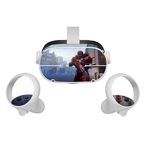 The Action MMO Video Game Oculus Quest 2 Skin VR 2 Skins Headsets and Controllers Sticker Protective Decal Accessories