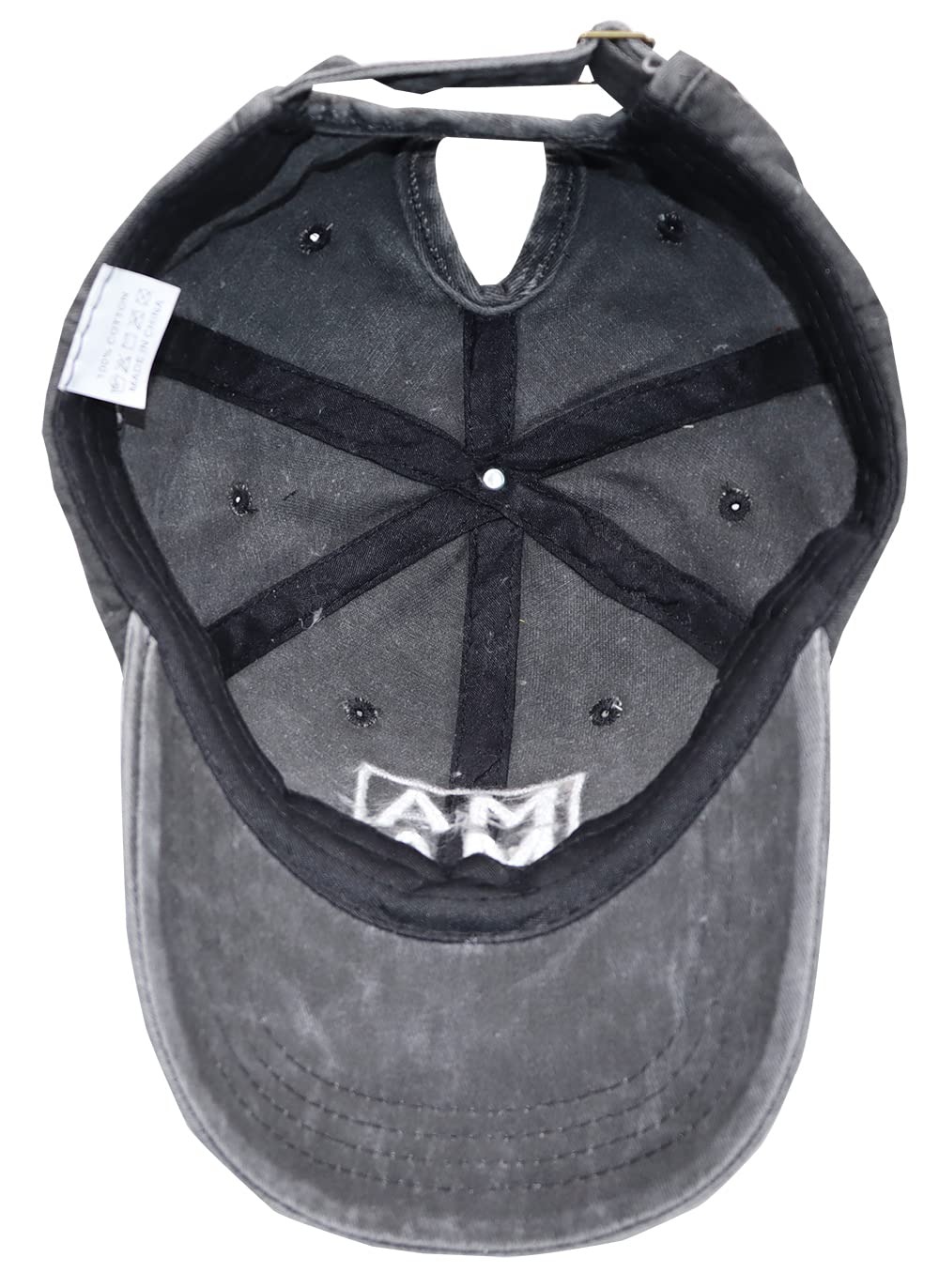 MANMESH HATT Mama Ponytail Hat for Women, Gifts for New Mom, Vintage Washed Distressed Ponytail Baseball Cap